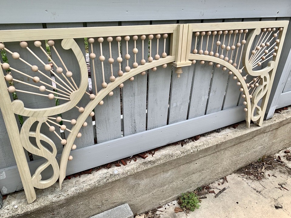 Victorian Fretwork Nouveau Gingerbread Spandrel For Old Home ...