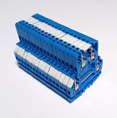 Allen Bradley 1492-H2B Style H Blue Terminal Block ( Lot of 17 ) | eBay