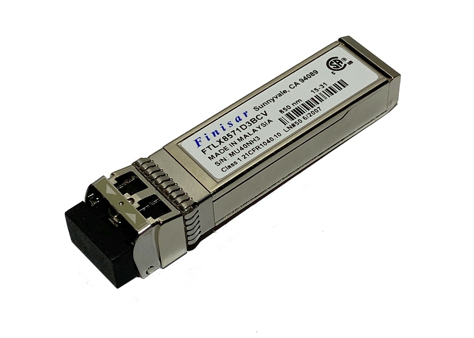 FTLX8571D3BCV FINISAR 10G SFP+ SR SFP | eBay