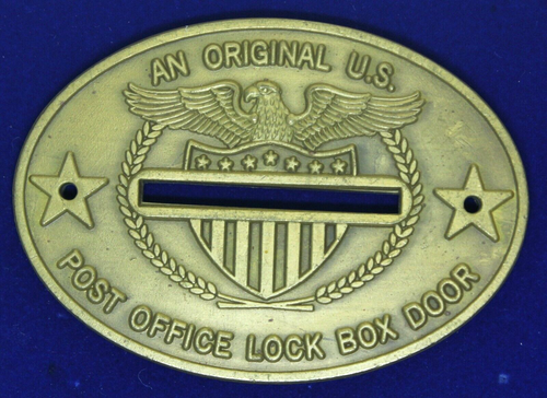 US Post Office Lock Box Door USPS CV5 | eBay