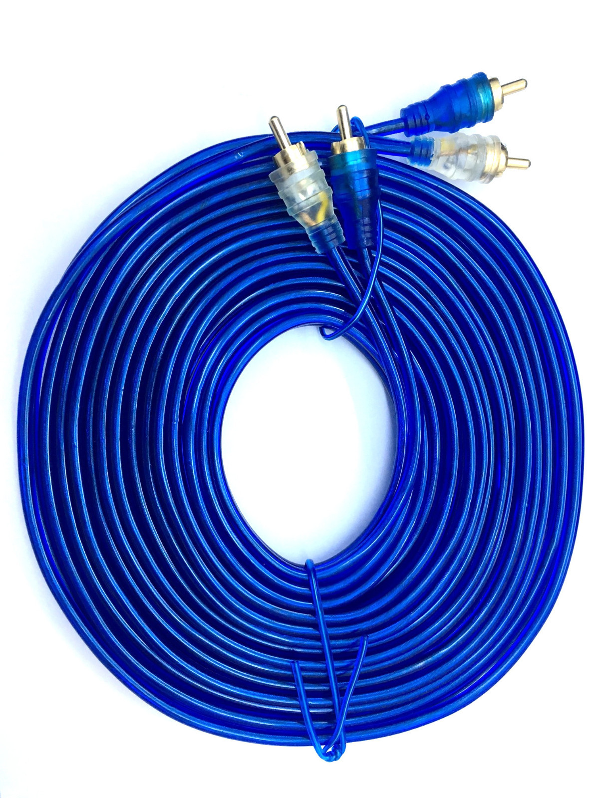 CAR AUDIO RCA CABLE FOR AMPLIFIERS 2 CH BUNDLE PACKAGE 5PC PER PURCHASE ...