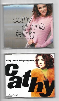 CATHY DENNIS Lot of 2 x MAXI-CD FALLING (12" REMIX) + EVERYBODY MOVE ...