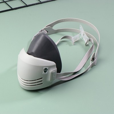 Dust Mask + 2 Pieces Of Filter Cotton Respirator Half Face Dust Mask ...