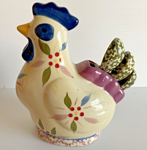 Temp-tations Old World Rooster Measuring Spoon Holder MISSING ...