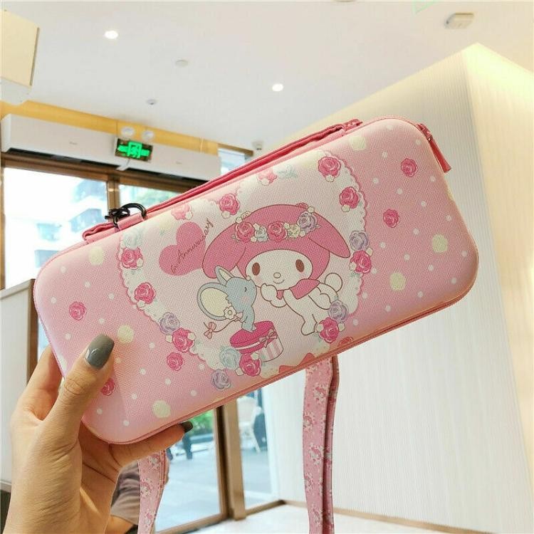 Travel Bag for Nintendo Switch Cute Cartoon Melody Bag Pouch Carrying ...
