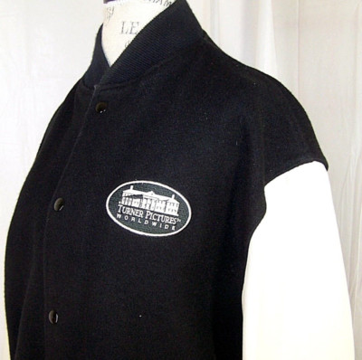 Ted Turner Pictures World Wide TNN TBS T.V 95 RARE Varsity Jacket Men's ...