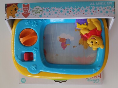 New Winnie the Pooh - My First TV. Wind up musical TV. Made without BPA ...