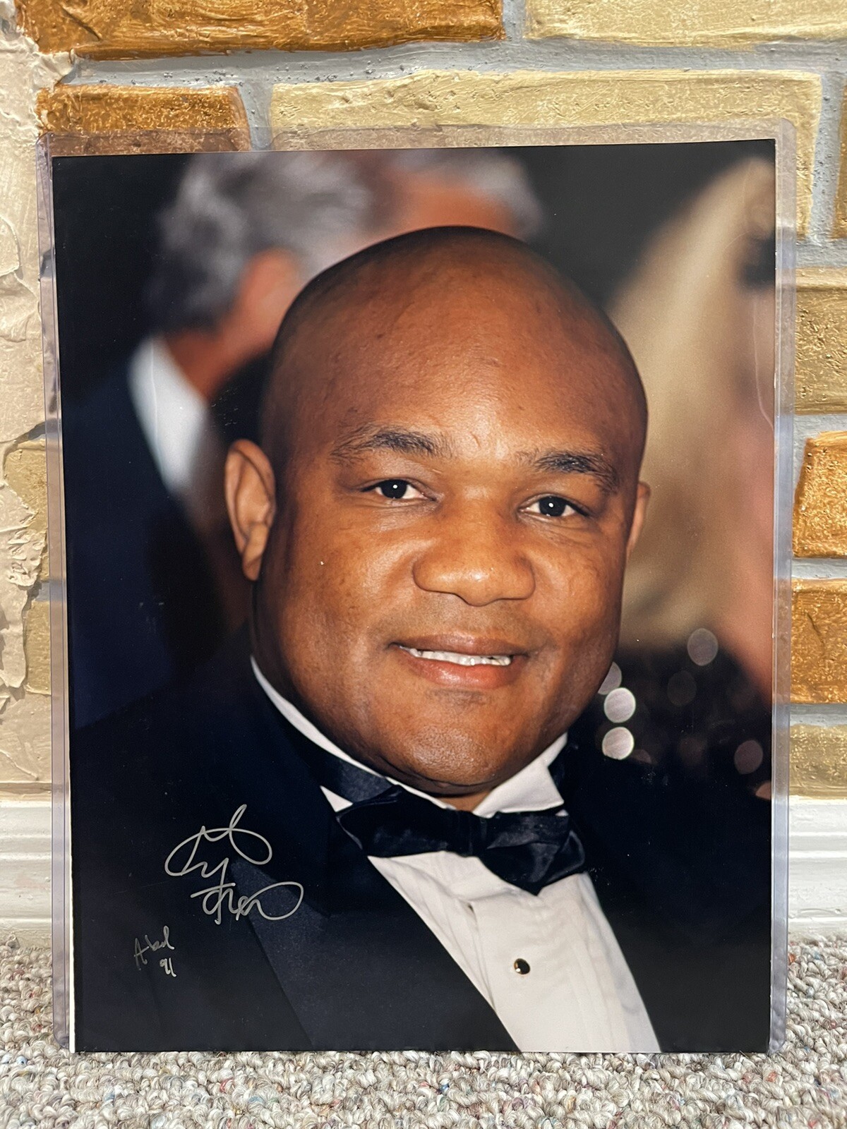 George Foreman Autographed Memorabilia | Signed Photo, Jersey ...