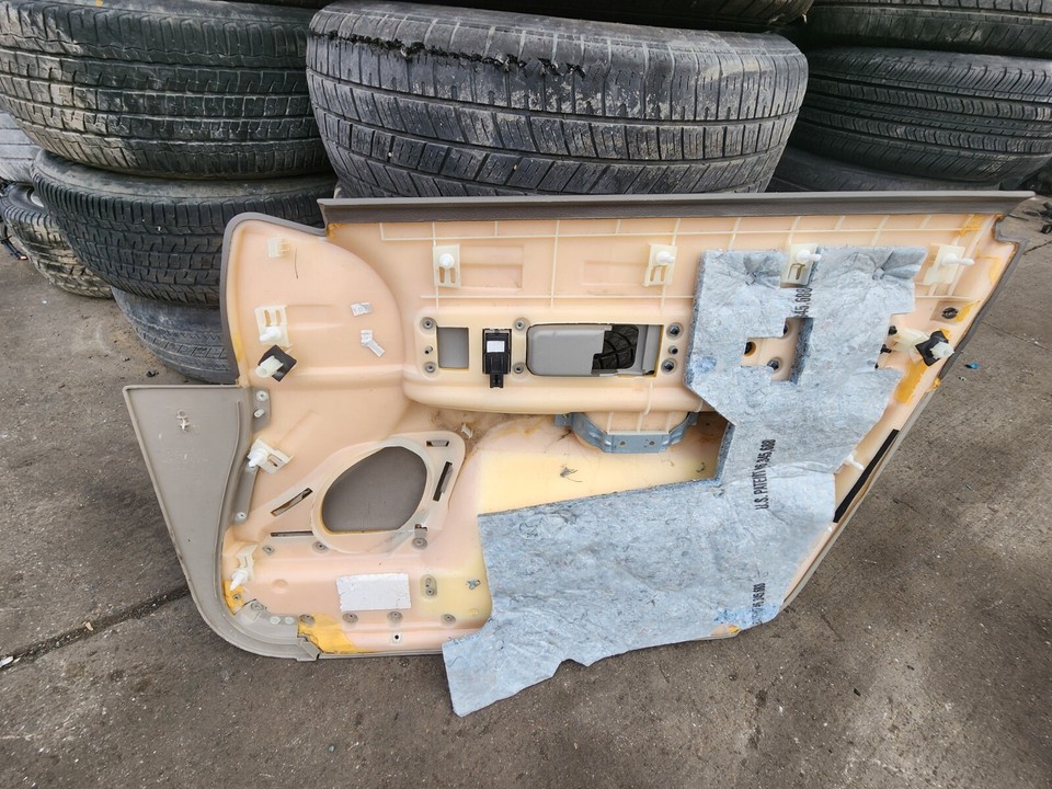 2003 2004 2005 2006 LINCOLN LS LEFT FRONT INTERIOR DOOR PANEL BLACK ...