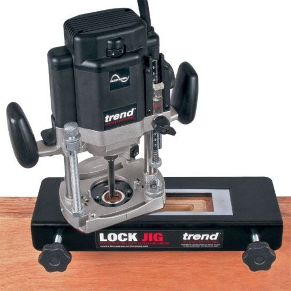 Trend LOCK/JIG Lock Recessing Jig with Templates | eBay