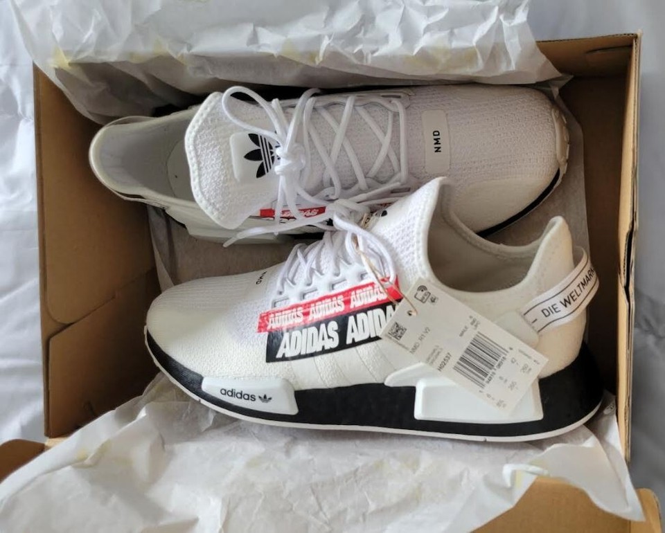 Adidas NMD_R1 V2 Overbranded - New w/Box - Size 8.5 | eBay