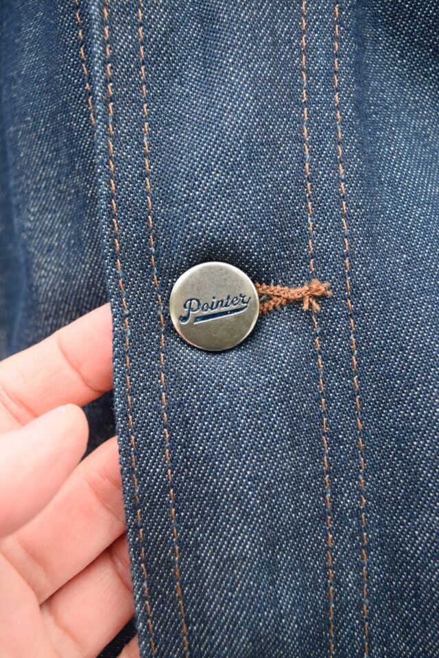 Pointer Brand Unisex XS/S Denim Chore Jacket L.C. King U.S.A. Bristol Tennessee | eBay