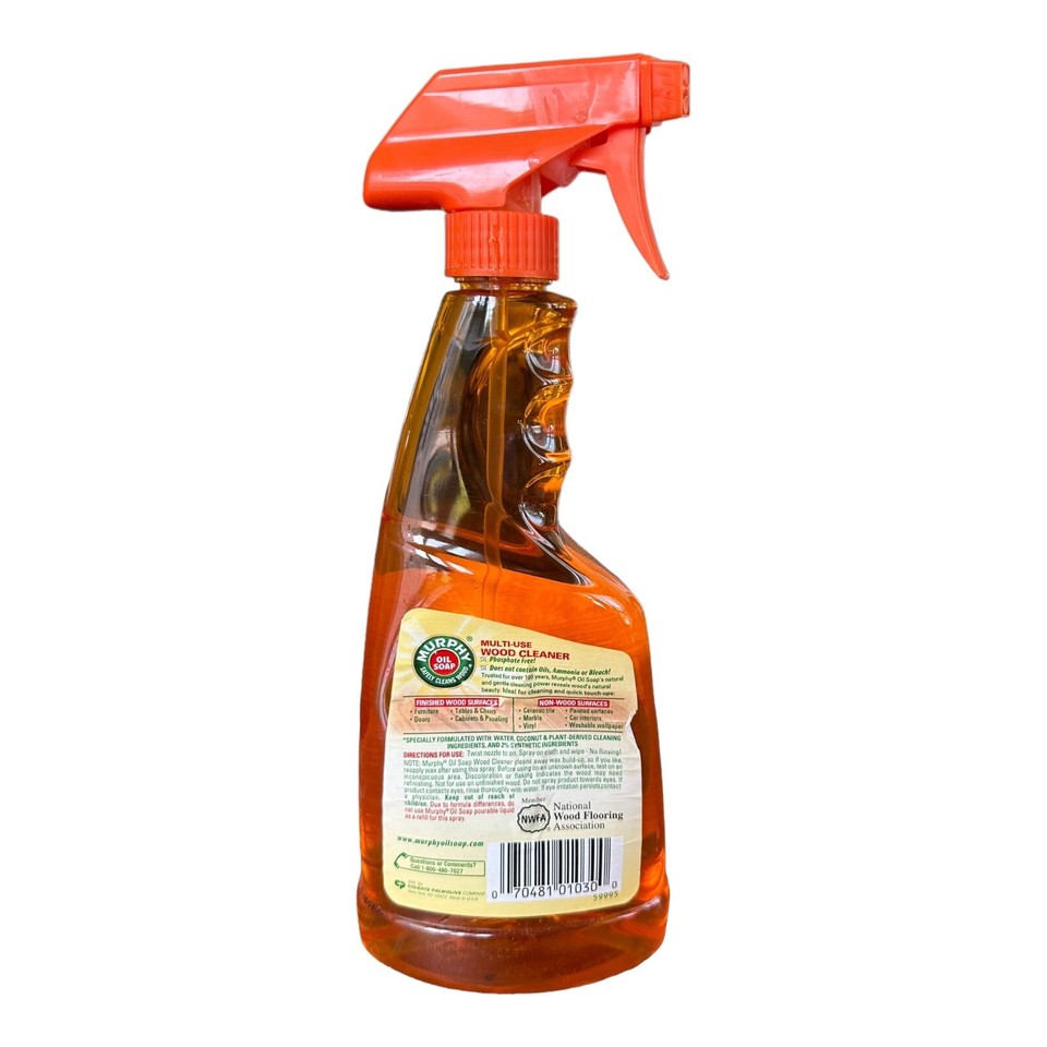 Older Version! Murphy Oil Soap-Clean&Shine Orange Wood Cleaner 22 oz ...