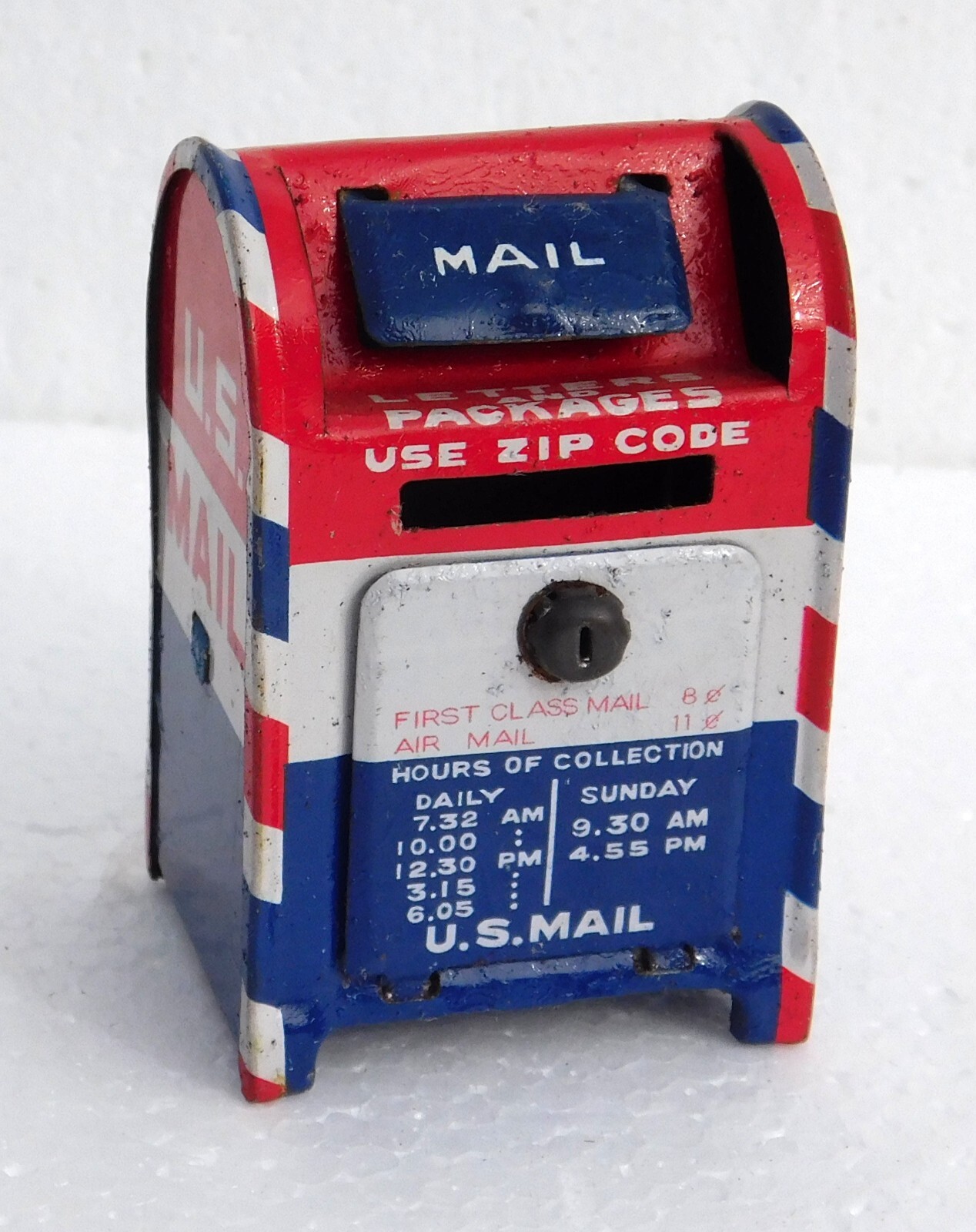 VTG 1960's U.S. Mail Box Metal Japan Opens !! Doll House Home Furniture ...