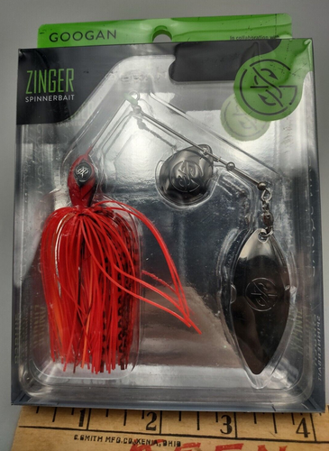 NEW Googan Squad Zinger Spinnerbait Flamin' Hot (1/2oz) | eBay