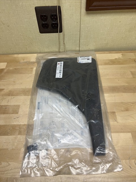 2014-2018 GMC Sierra Black Front Flat Splash Mud Guards 22894862 OEM GM ...