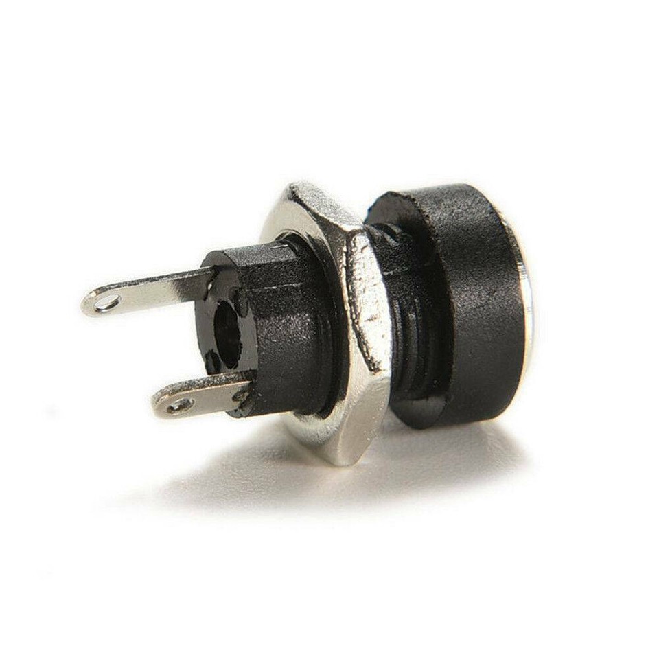 5.5x2.1mm DC Power 12V Charger Round Jack Socket Female Panel Mount ...