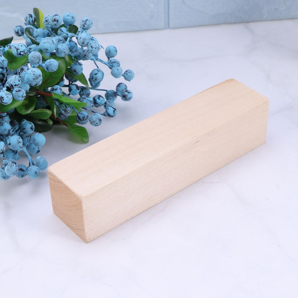 Handmade Wooden Craft Plank Small Wood Block Projects Natural Color | eBay