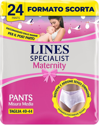 Maternity, Mutandine Assorbenti Lines Maternity Post Parto, Con ...