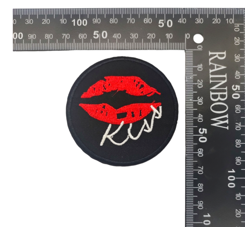 Kiss Patch Round Kiss Circular Lips Thermal Adhesive Iron Patch | eBay