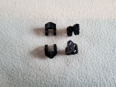 4 x NEW LEGO TECHNIC AXLE & PIN CONNECTOR PERPENDICULAR SPLIT 4610371 ...