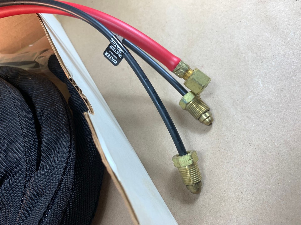 NOS Tec Torch TIG Welding Torch Model 429-25 -- 300A Water Cooled 25ft ...