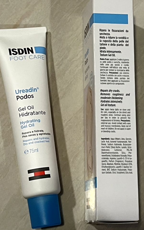 ISDIN Foot Care Ureadin Podos Hydrating Gel Oil 2.5 Fl Oz 75ml New | eBay