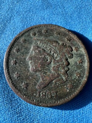 1837 Liberty Head Coronet Matron Large Cent *Ungraded* A Decent Coin ...