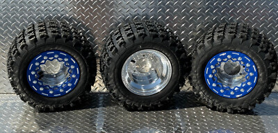 HONDA ATC70 ATC 70 WHEELS AND TIRES BEADLOCKS 16X8-8 SET WHEEL TIRE ...