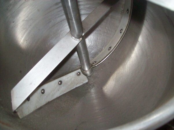 20 gallon Stainless Steel Jacketed Tilt Kettle w/sweep agitator 45 psi ...