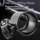 Jewelers Loupe Magnifier 10X Magnifing Glass with Lights Eye Loop ...