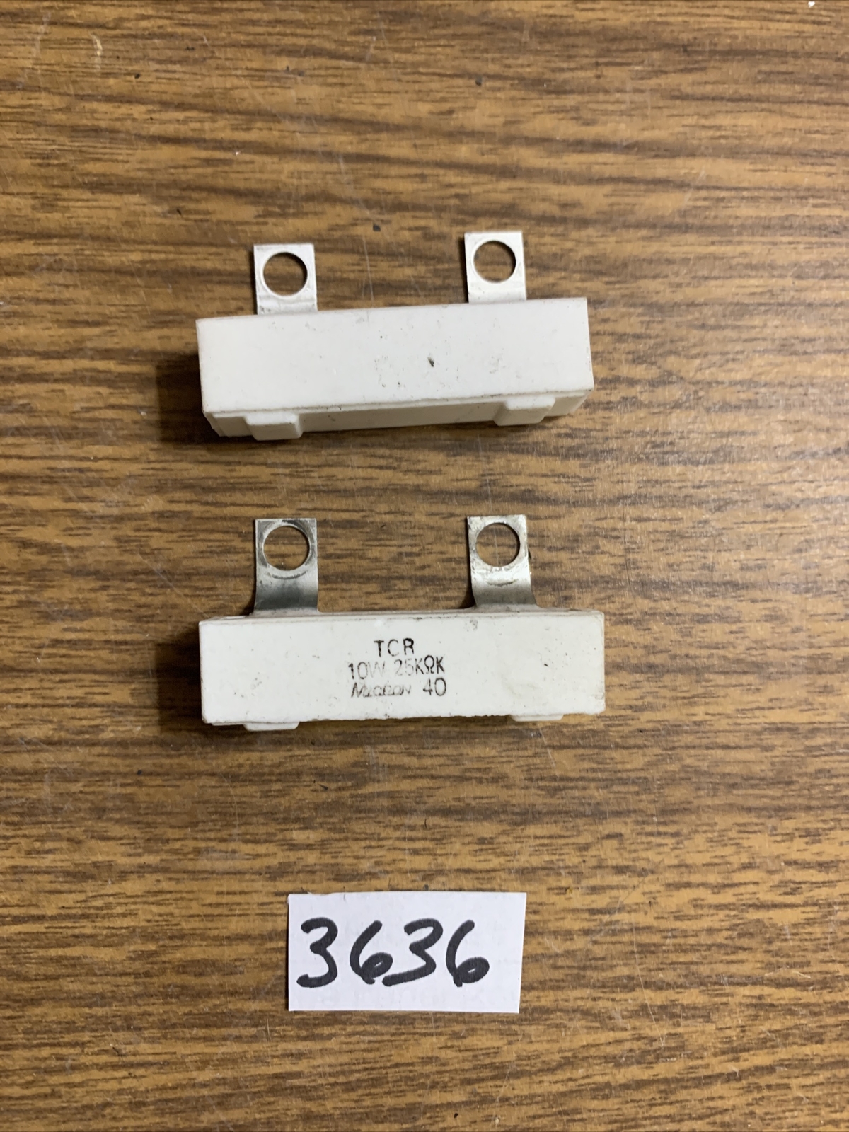 Micron TCR 10W 25KΩK Resistor TCR10W25KΩK (Pack of 2) | eBay