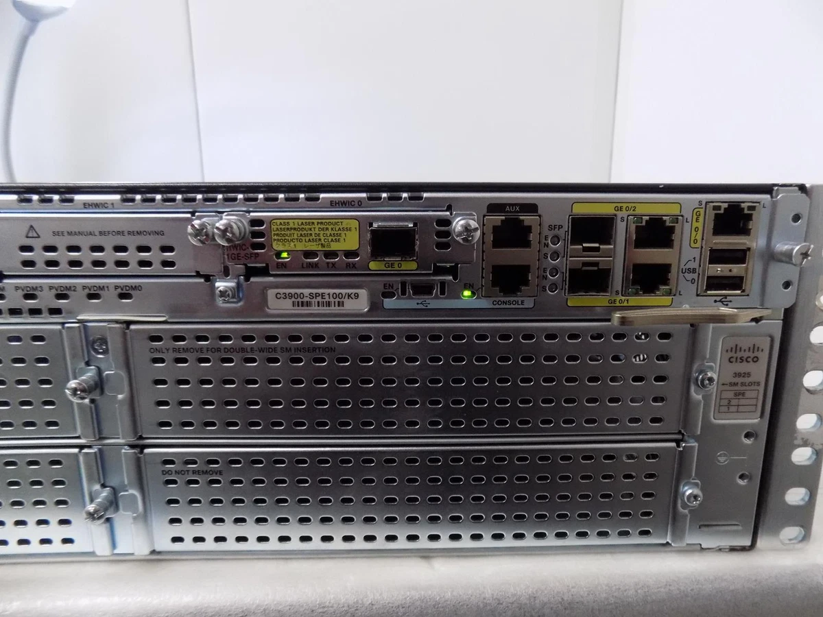 Cisco 3900 Series Routers