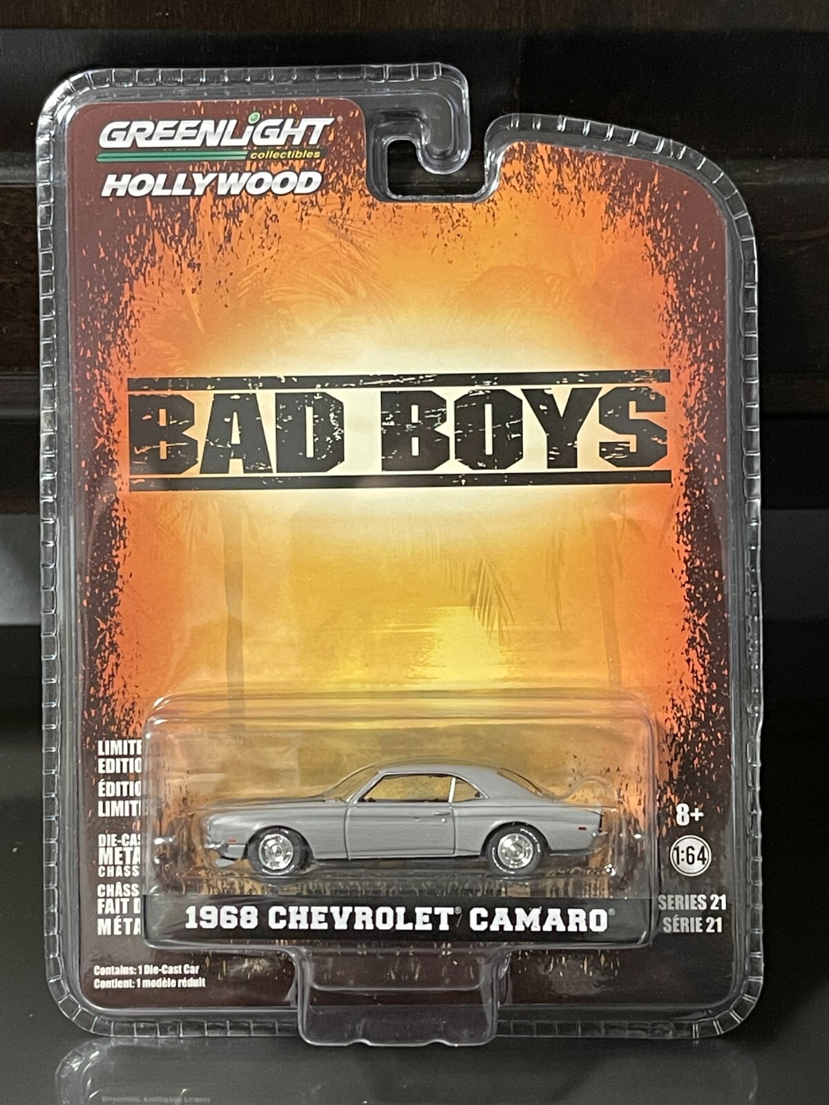1/64 DIECAST GREENLIGHT HOLLYWOOD SERIES 21 BAD BOYS 1968 CHEVROLET CAMARO | eBay