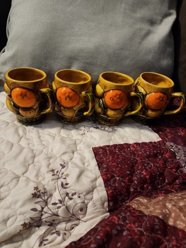 Vintage Inarco Orange Spice Pitcher & Juice Glasses (4) Set & More look ...