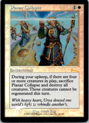 Planar Collapse Foil Magic The Gathering Urza's Legacy Near Mint | eBay