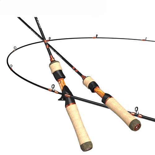 Bait Finesse System UL Spinning Casting Fishing Rod Carbon Fiber 2 ...