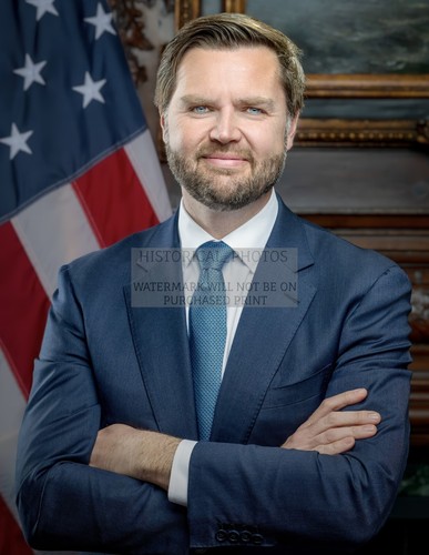 VICE PRESIDENT J.D. VANCE OFFICIAL WHITE HOUSE PORTRAIT 2025 8.5X11 ...