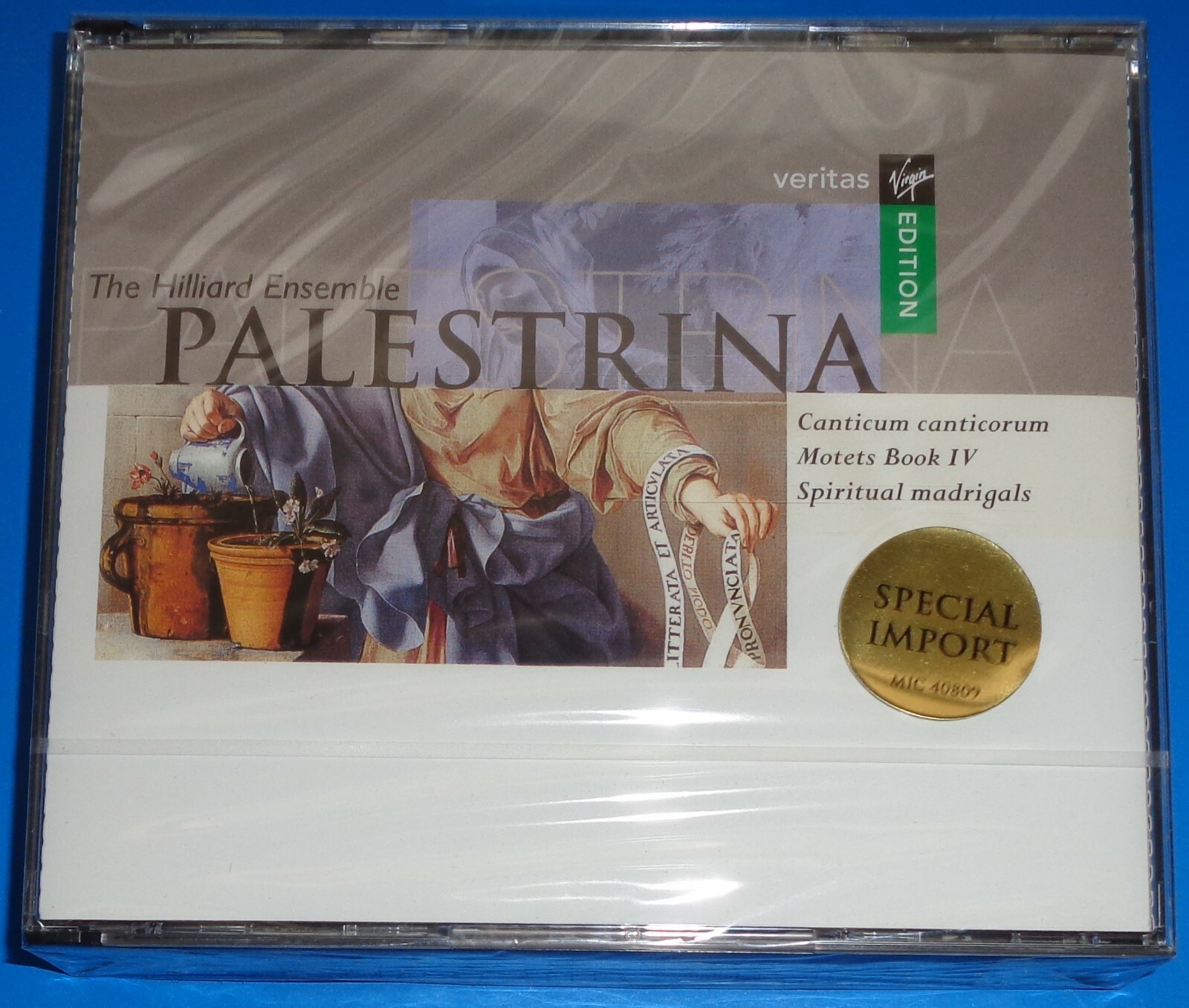 Hilliard Ensemble PALESTRINA - Virgin 2 CD SEALED | eBay