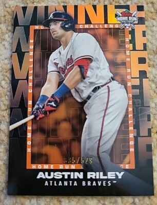 2023 Topps #HRCW-12 Austin Riley Home Run Challenge September /529 ATL ...