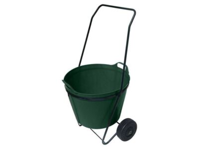 Trug Trolley 95 cm 45 Liter Capacity Plastic Rubber Lightweight Garden ...