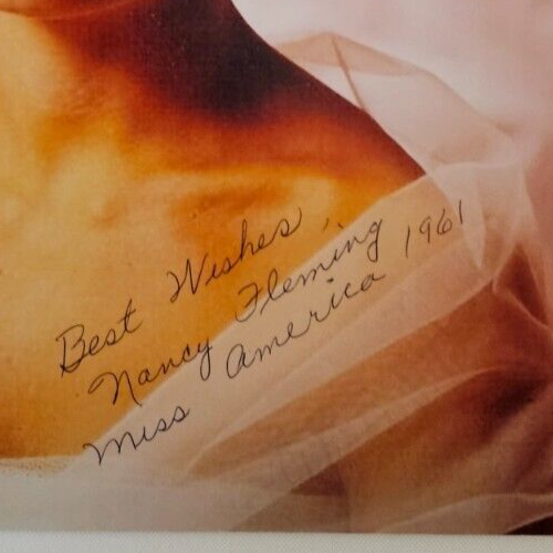 Nancy Fleming Signed 8x10 Photo, Miss America 1961 | eBay