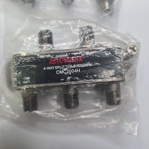 SIX (6) Antronix CMC2004H-A 4-way splitters with screws 5-1002MHz (bulk ) for sale online | eBay