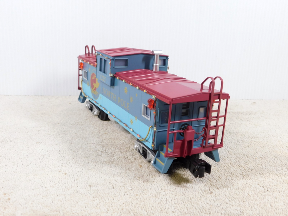 MTH 30-77413 North Pole Extended Vision Caboose w/LED lights | eBay
