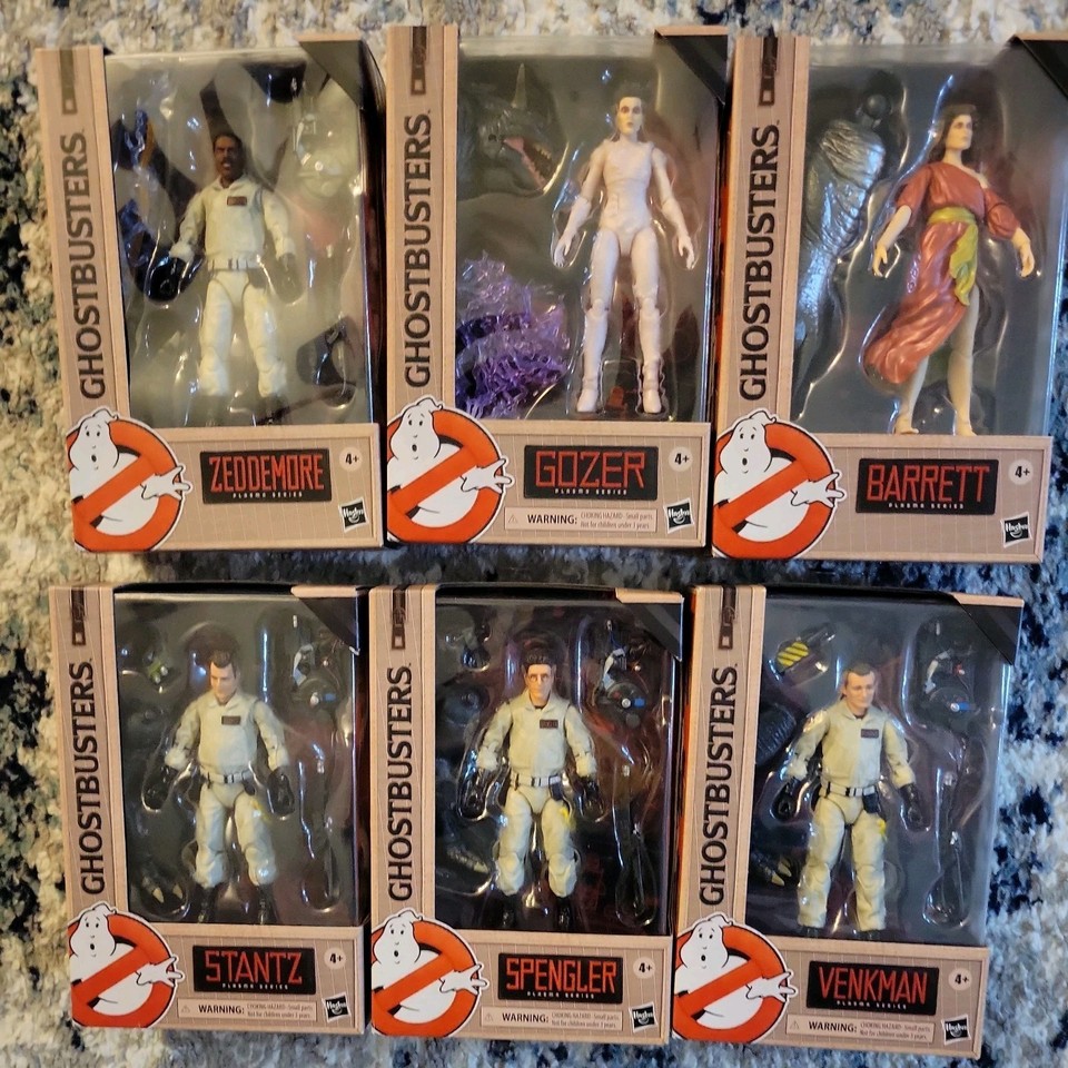 Ghostbusters Plasma Series 6" 1 SET of 6 Terror Dog BAF SPENGLER STANTZ ...