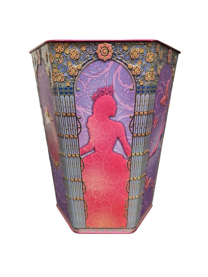 WICKED GLINDA PINK HEXAGON POPCORN TIN BUCKET REGAL UNIVERSAL - No Lid ...