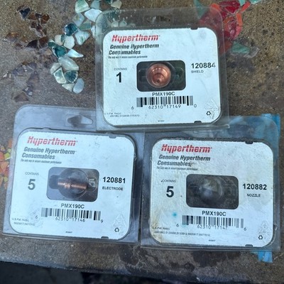 Hypertherm consumables 120884, 120881, 120882 | eBay
