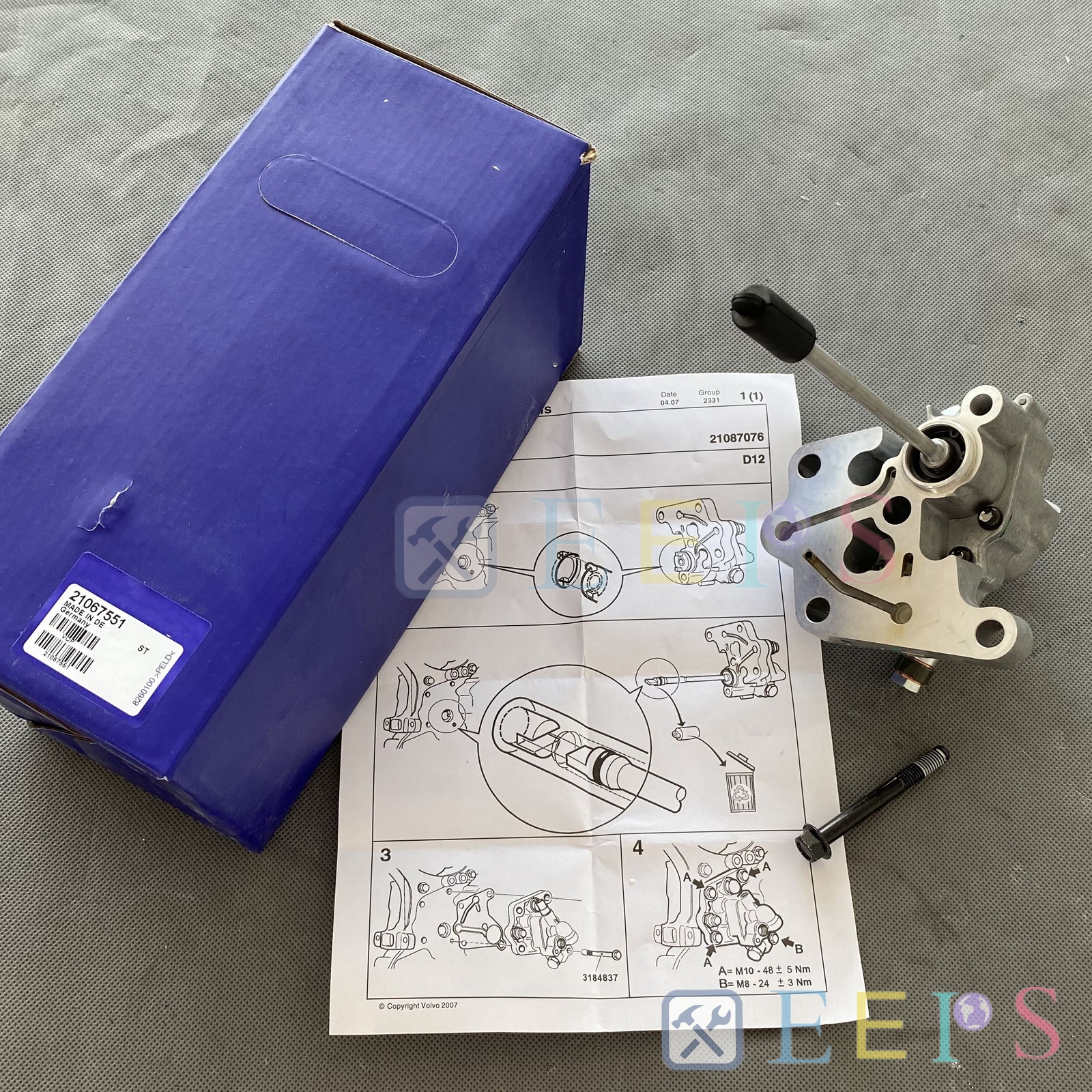 Genuine Fuel Pump Fits Volvo D12 Engine 21067551 #3964833 | eBay