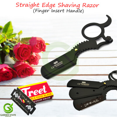 Standard Barber Shaving Razor Ring Handle Straight Edge High Quality ...