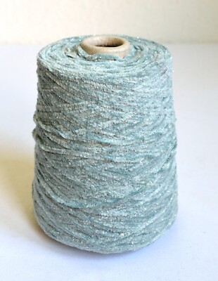 Sparkly Italian Velvet Viscose Knitting Yarns, 14.1 oz / 400 grams cone ...